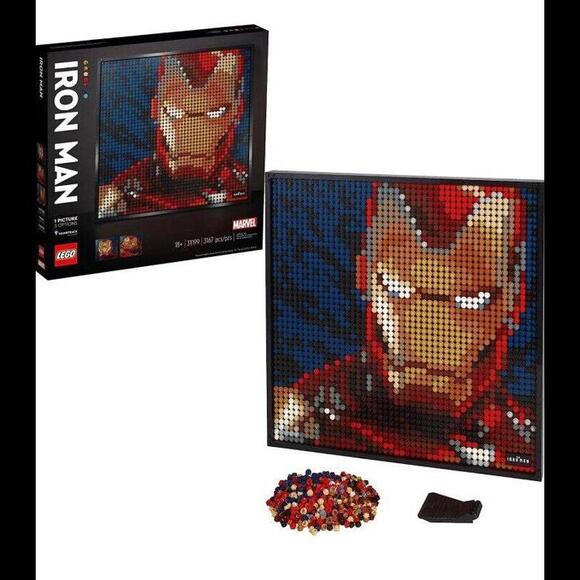 Lego | Other | Lego Art Marvel Studios Iron Man 3199 Retired Set Brans ...
